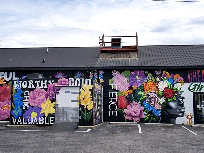 When street art meets pizza passion, you know you're in for something absolutely spectacular.