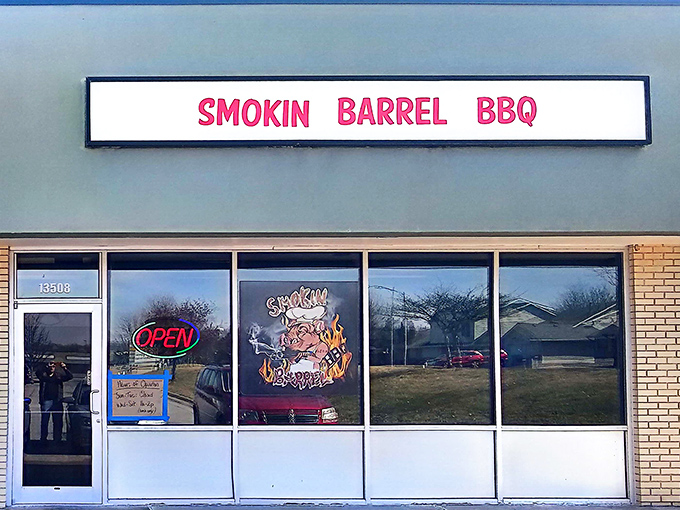 Don't judge this strip mall spot by its cover&mdash;Smokin Barrel BBQ is where serious smoke magic happens daily.