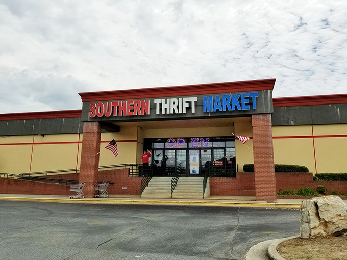 The Southern Thrift Market sprawls like a treasure hunter's dream - big enough to lose yourself happily.
