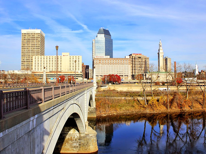 Springfield's skyline rises from the Connecticut River like a phoenix embracing its second act.