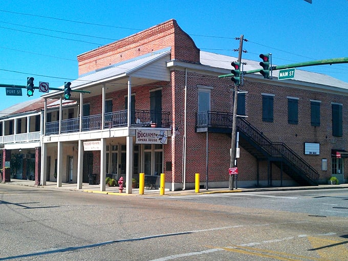 St. Martinville's historic downtown whispers tales of Cajun culture and timeless charm.
