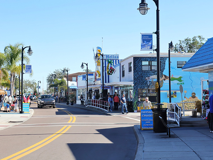 Tarpon Springs' sponge docks tell stories older than your favorite sitcom, with twice the character.