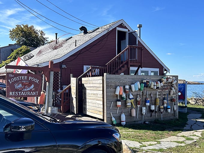 This rustic shack looks like it survived every nor'easter since the Mayflower, and probably serves better lobster.