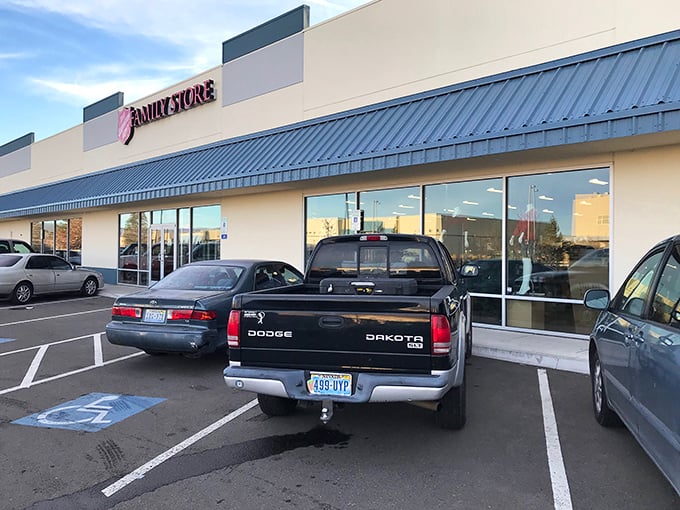 The Salvation Army Family Store &ndash; where that pickup truck in the parking lot is about to haul away someone's furniture jackpot.