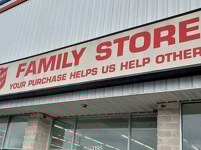 When a store needs this much parking, you know serious bargain hunting is about to happen.