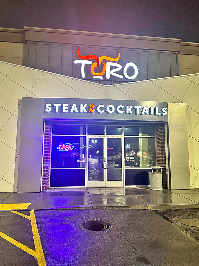 Modern steakhouse magic happens in the most unexpected strip mall locations these days.