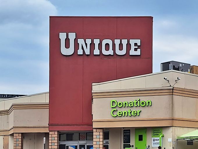 That bold red "Unique" sign isn't kidding around - this Falls Church treasure trove lives up to its promising name.
