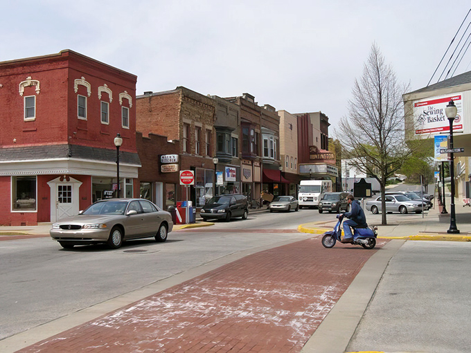 Wabash's historic storefronts stand proud, offering small-town charm at prices that won't have you checking your bank balance.