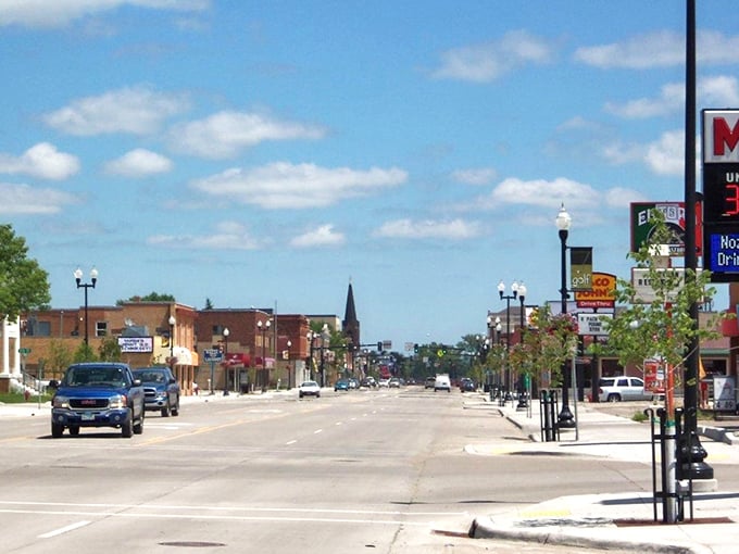 Wahpeton's wide streets stretch like a red carpet, inviting you to discover treasures in every brick storefront.