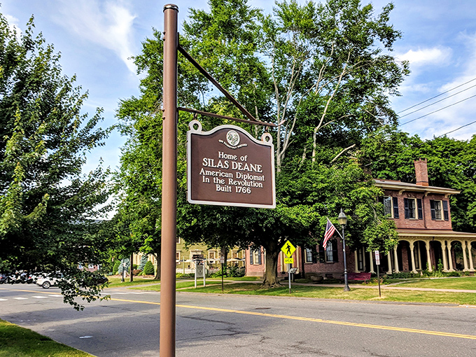 History lives here in every brick building and marker, reminding us that revolutionary moments happened on these very streets.
