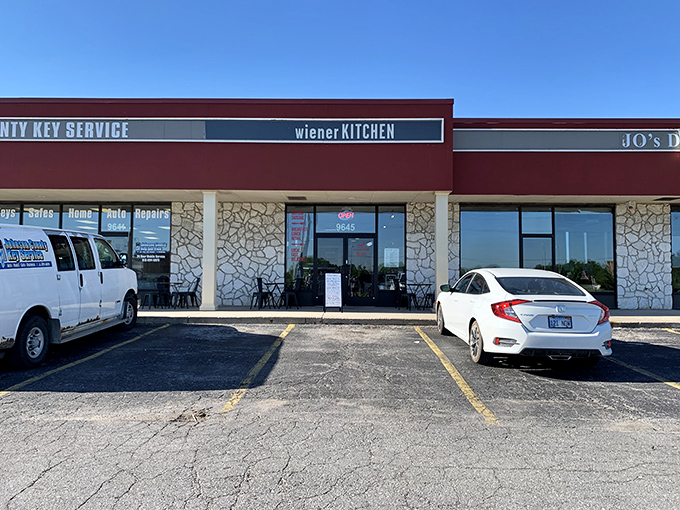 Wiener Kitchen's unassuming exterior promises the kind of authentic flavors that make your taste buds do backflips.