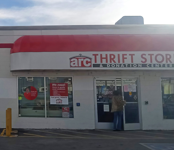 Arc's bright storefront welcomes treasure hunters with the promise of deals that'll make your wallet smile.