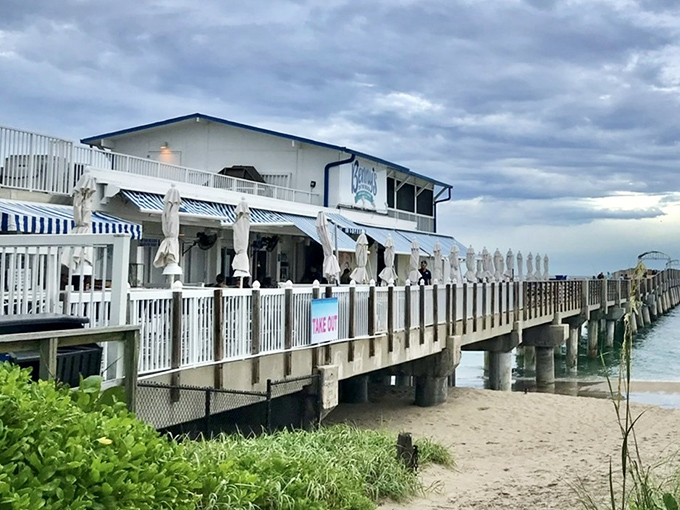 Benny's on the Beach isn't just a restaurant &ndash; it's oceanfront theater where waves provide the soundtrack to your seafood feast.