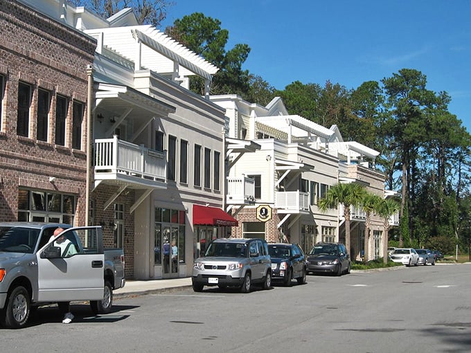 Old Town Bluffton captures that "last true coastal village" vibe perfectly. Even the traffic lights seem to move at a more relaxed pace.
