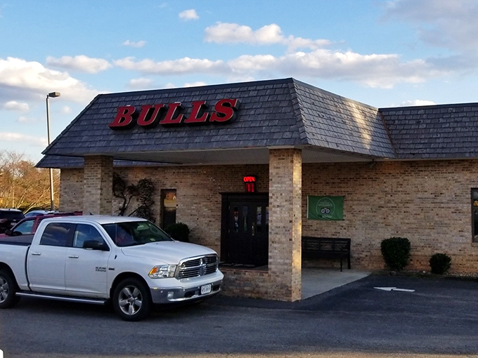 The brick fortress of beef! Bulls Steakhouse stands ready to defend Virginia against hunger one perfect steak at a time.
