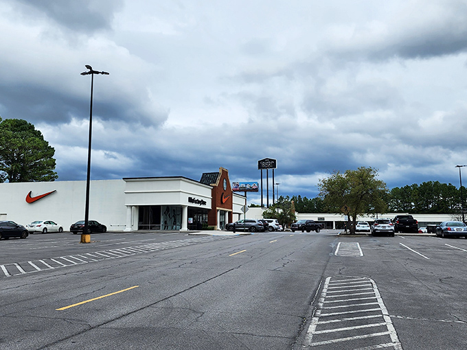 Spot that Nike swoosh? It's practically waving you over to discover athletic wear at prices that won't make you break a sweat.