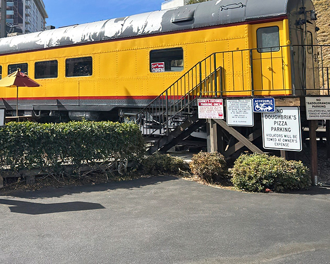 Sometimes the best dining experiences come on wheels - Carney's proves train food can be absolutely delicious.