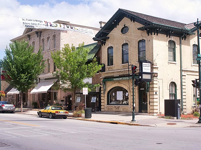 These preserved 19th-century buildings in Cedarburg show what happens when a town refuses to sacrifice character for convenience.