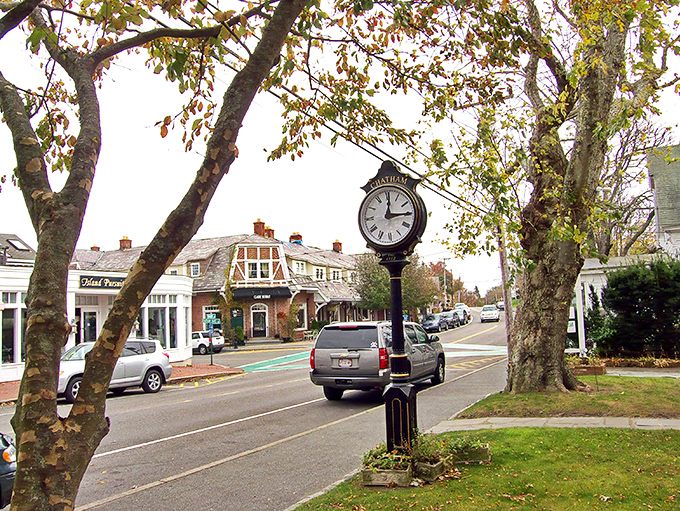 That town clock isn't just keeping time&mdash;it's keeping watch over generations of Chatham memories. Norman Rockwell would approve.