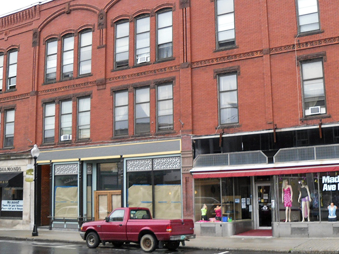 Those beautiful brick facades have weathered decades while maintaining their dignified New England character.