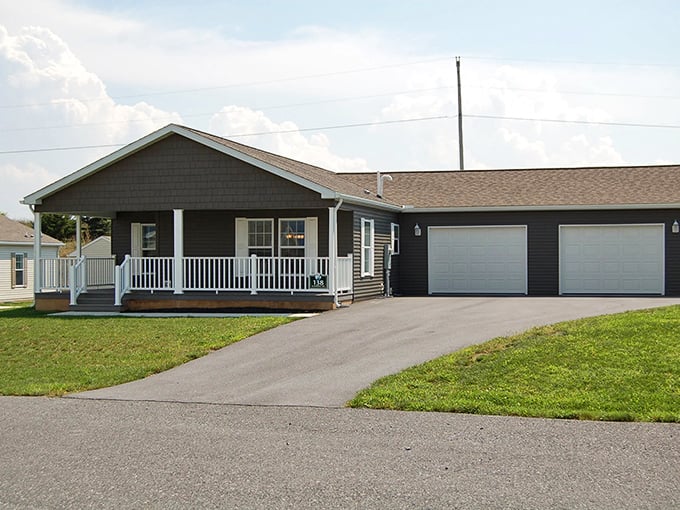 That chocolate-brown exterior isn't just handsome—it's like the retirement home equivalent of a perfectly broken-in leather jacket. Comfortable and classic.