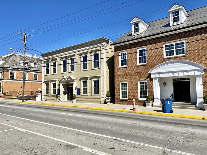 These handsome brick buildings in Danville house treasures that won't require a treasure chest to afford. 