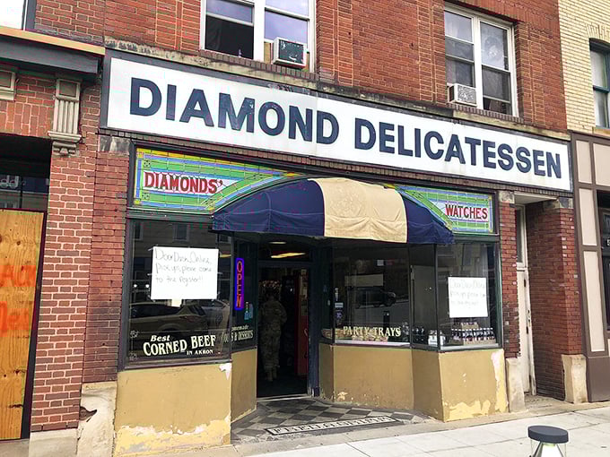 Behind this classic blue awning, Diamond Deli crafts Reubens that make locals forget about fancy restaurants altogether.