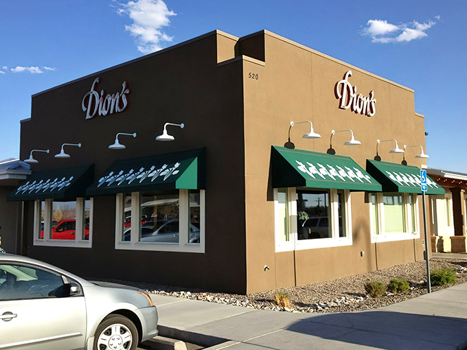 The green awnings of Dion's signal you've arrived at pizza paradise. Like finding an oasis in the desert, but with better ranch dressing.