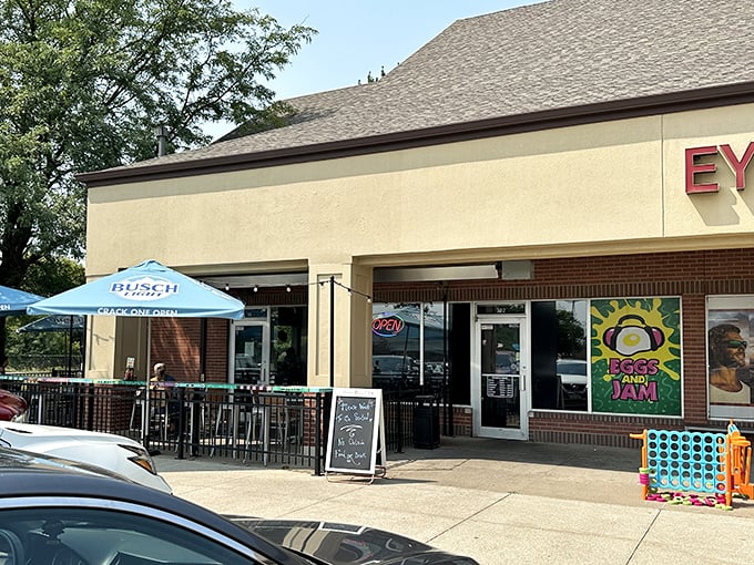 Sometimes the best breakfast adventures hide in strip malls, waiting to turn your ordinary morning completely upside down.