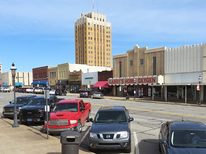 Classic American architecture meets modern convenience in this northwestern Oklahoma gem of affordability.