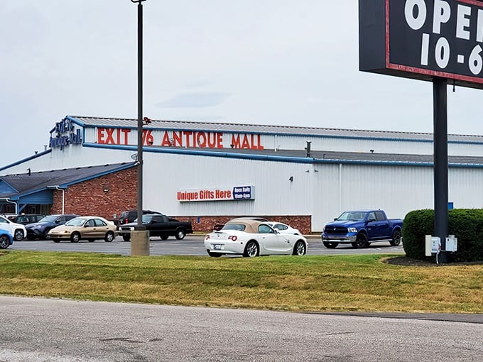 That massive warehouse holds decades of memories just waiting to find new homes again.