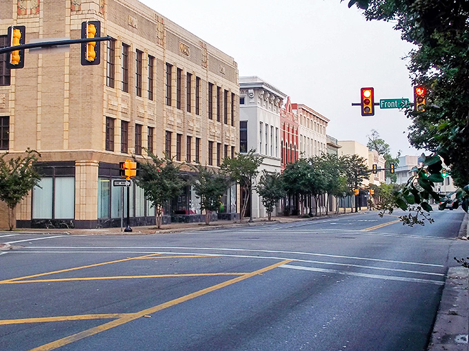 Wide streets and historic buildings make Hattiesburg a budget-friendly gem in southern Mississippi.