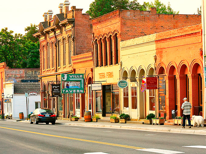 Jacksonville's vibrant storefronts house local treasures instead of tourist traps. This town doesn't just preserve history&mdash;it lives in it!