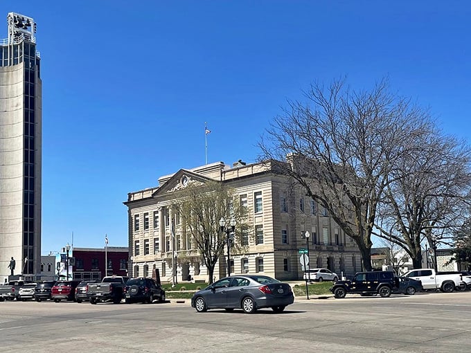 Jefferson's historic downtown showcases colorful brick buildings that have witnessed generations of stories. Each storefront has a personality all its own.