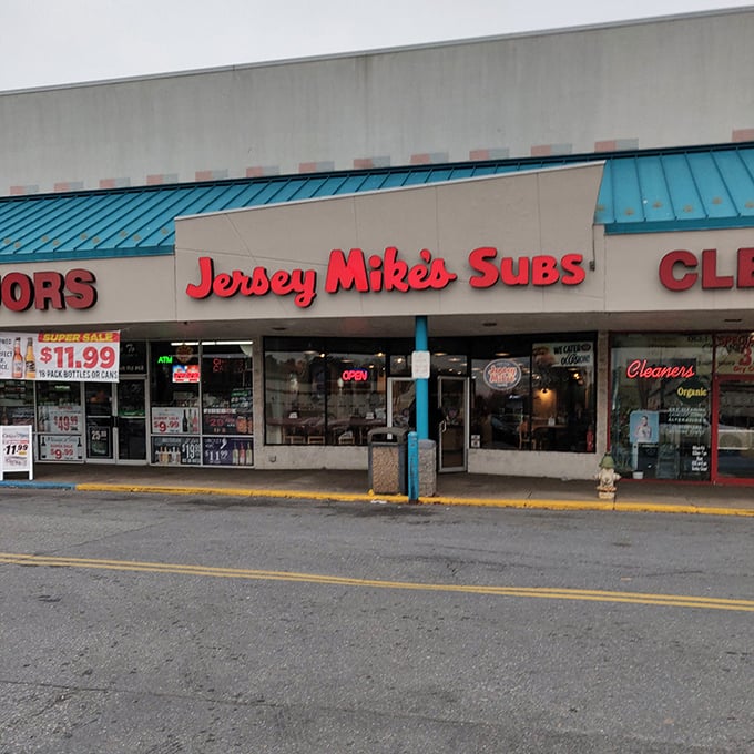 That familiar red signage signals consistent quality and sandwiches built the right way, every single time.