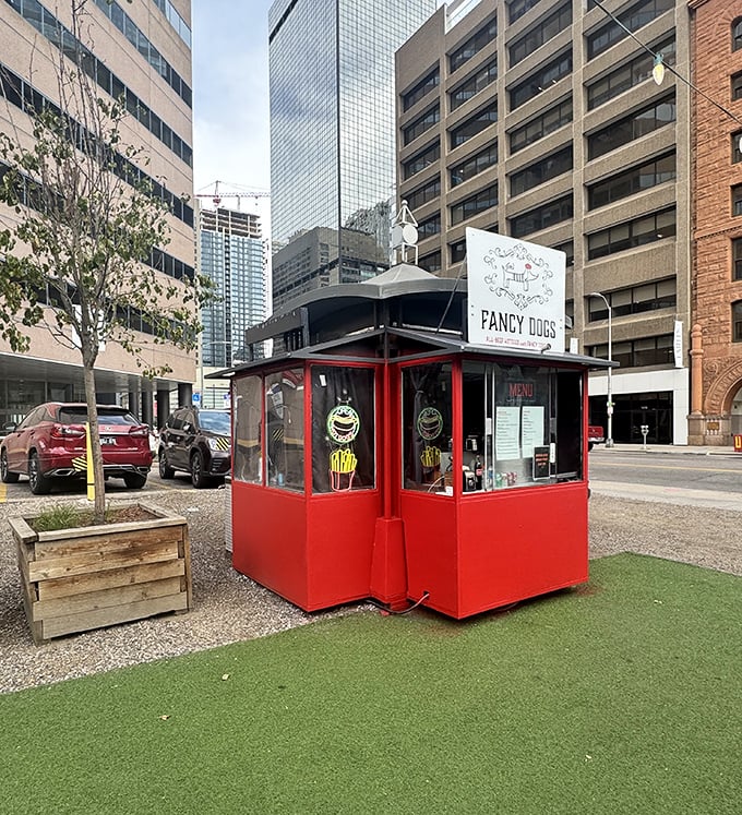 Downtown Denver's tiniest restaurant might just serve its mightiest lunch &ndash; a pocket-sized powerhouse of flavor.