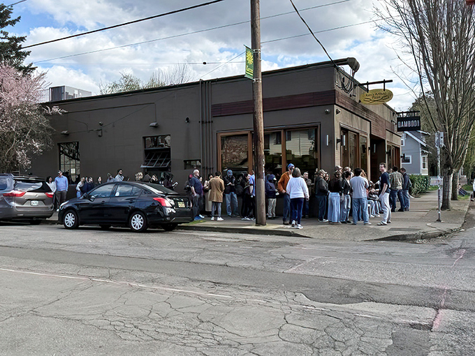 Those string lights aren't just decoration &ndash; they're beacons calling hungry souls to wood-fired nirvana. 