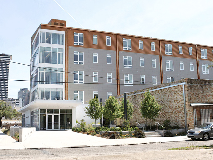 Those big windows mean natural light floods your space, making every day feel a little brighter downtown.