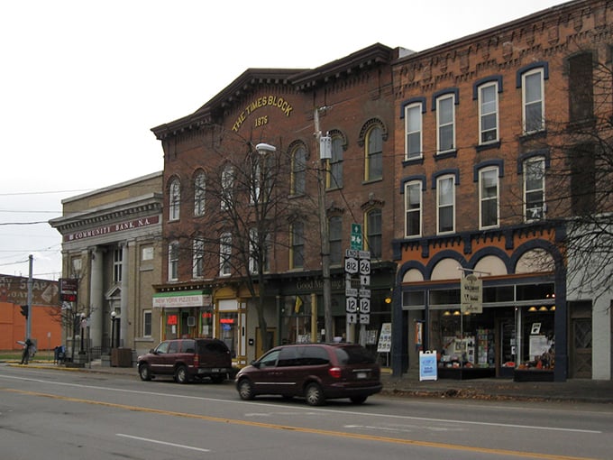 Historic architecture meets affordable living in downtown Lowville, where every building tells a century-old story worth hearing.