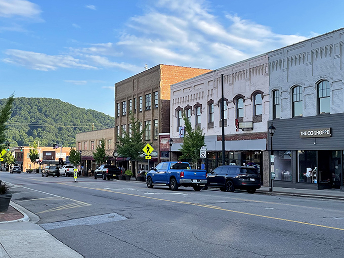 This is where time slows down and neighbors still wave from their porches.