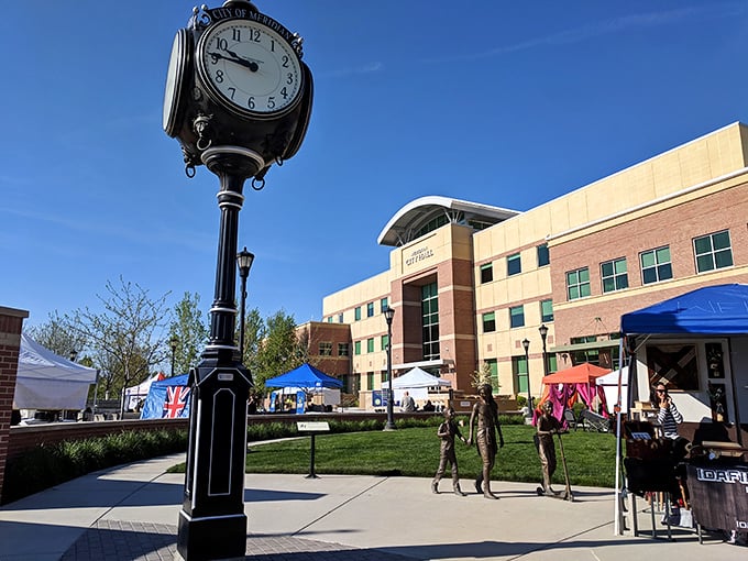 Community spirit meets serious bargain hunting under Idaho's beautiful blue skies - pure weekend magic.