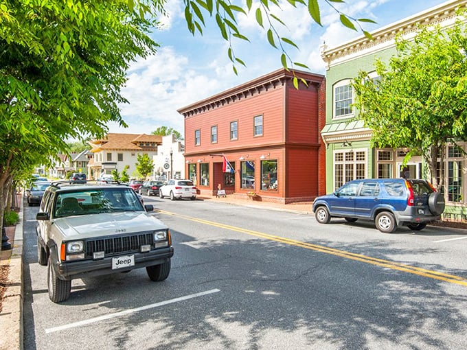 This is what happens when a town refuses to rush - classic architecture gets time to shine.
