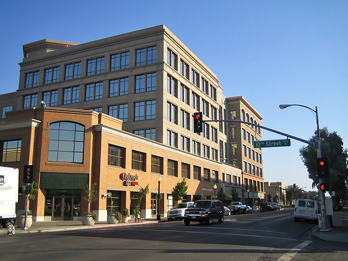 Modern meets classic in Modesto, where wide streets and blue skies make every day feel like possibility.