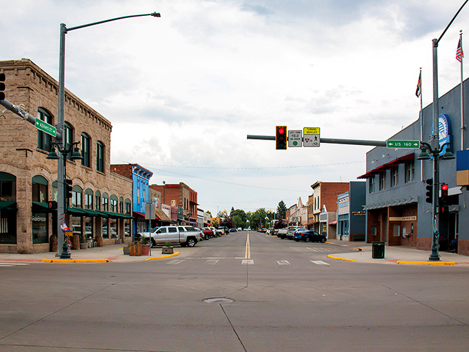 Historic buildings stand proud along the main drag, each one telling stories of simpler times and genuine hospitality.