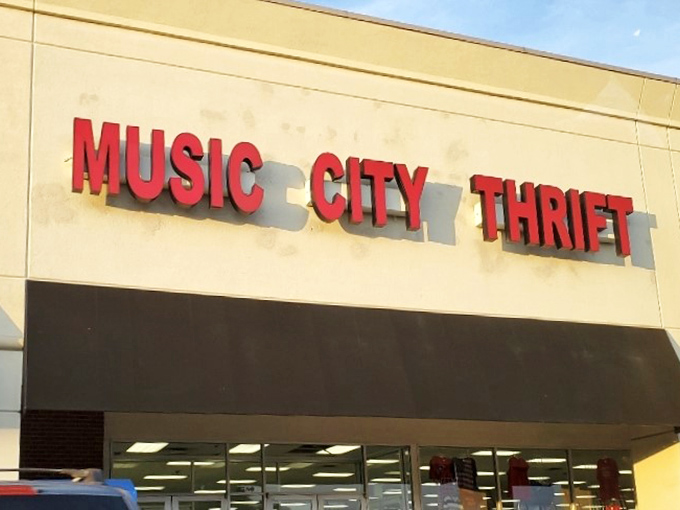 Half-off sales at Music City Thrift? That's music to any bargain hunter's ears!