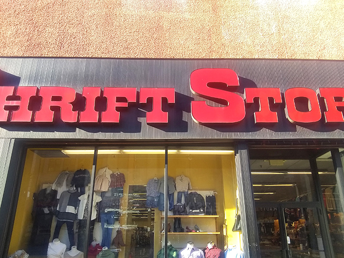 The "Thrift Store" sign might be understated, but what awaits inside this Elizabeth gem is anything but ordinary.