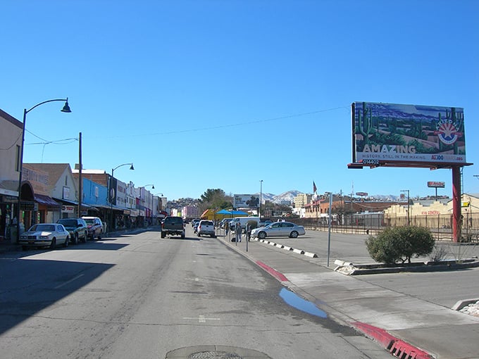 The heart of Nogales invites exploration with its sun-drenched storefronts&mdash;like a living museum where commerce and culture dance together daily.