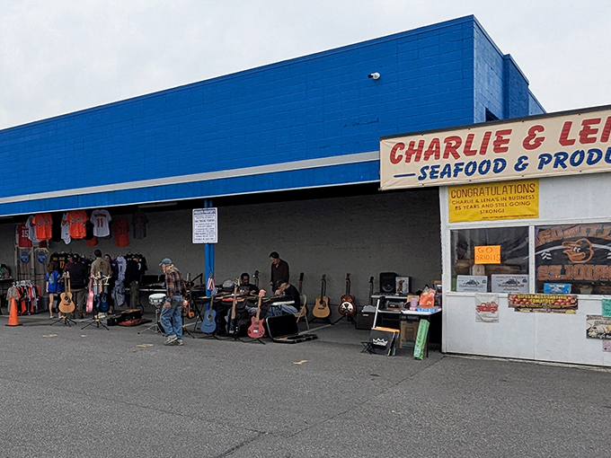 Tables overflow with possibilities, proving one person's "maybe later" becomes another's "absolutely perfect" find.