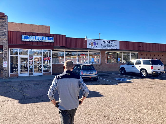 The unassuming storefront hides Colorado Springs' best-kept secret for antique lovers and treasure seekers alike.