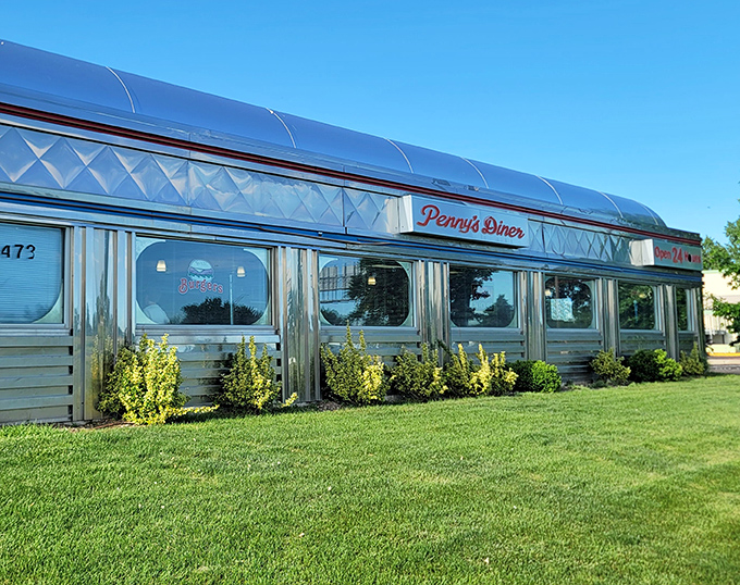 This vintage diner car proves that sometimes the best meals come wrapped in the most timeless packages.